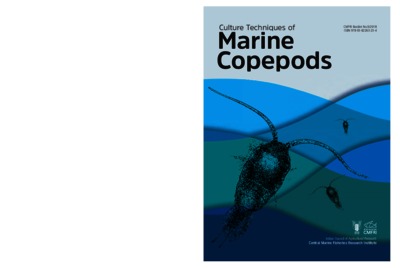Culture Techniques of Marine Copepods - CMFRI Digital Repository
